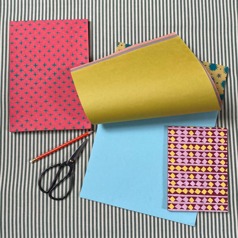 Recycled Paper Scrapbook - Tinsmiths