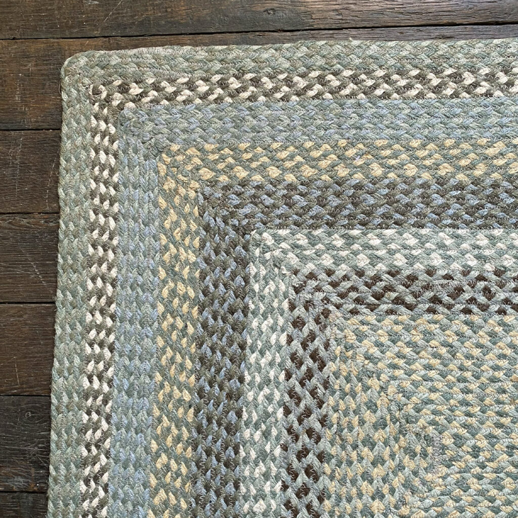 Braided Organic Jute Rug Seaspray - Tinsmiths