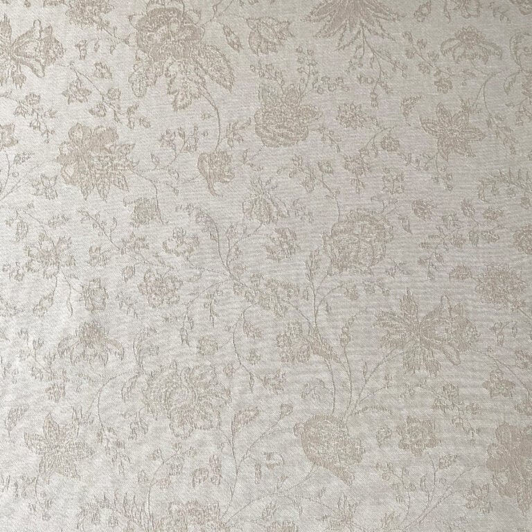 Extra Wide Oilcloth - Medlar Jacquard Natural - Tinsmiths