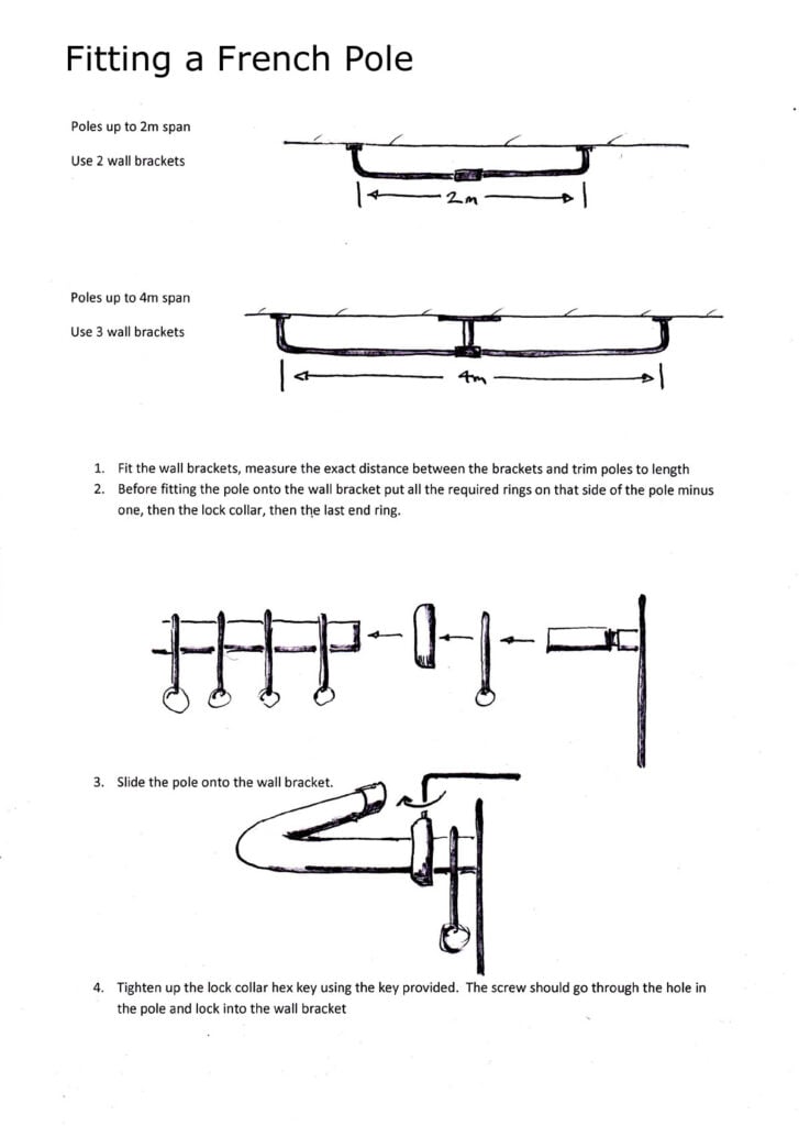 French Pole Set - Tinsmiths