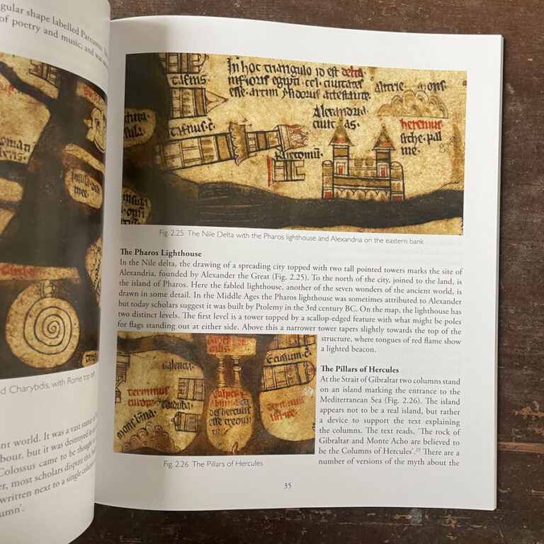 Mappa Mundi Hereford's Curious Map by Sarah Arrowsmith - Tinsmiths
