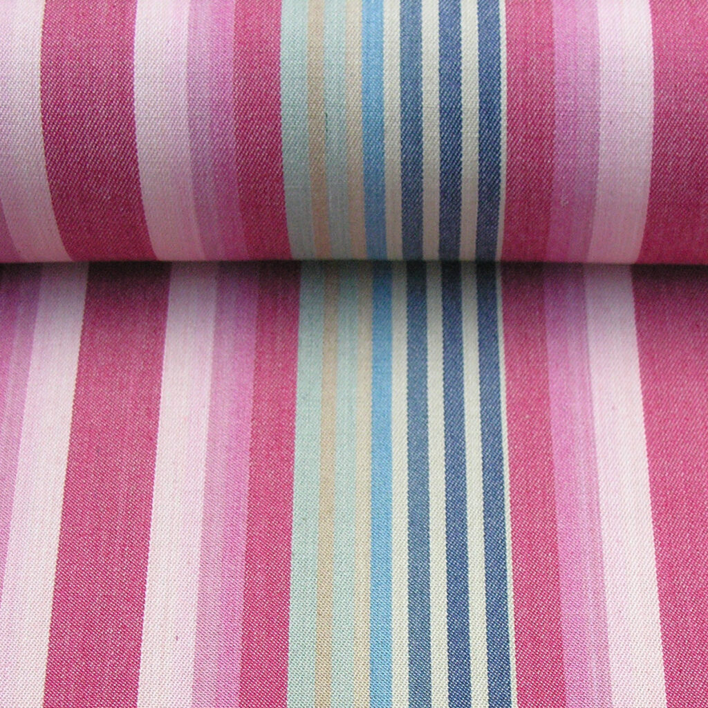 Ticking Stripe Vintage - Raspberry - Tinsmiths