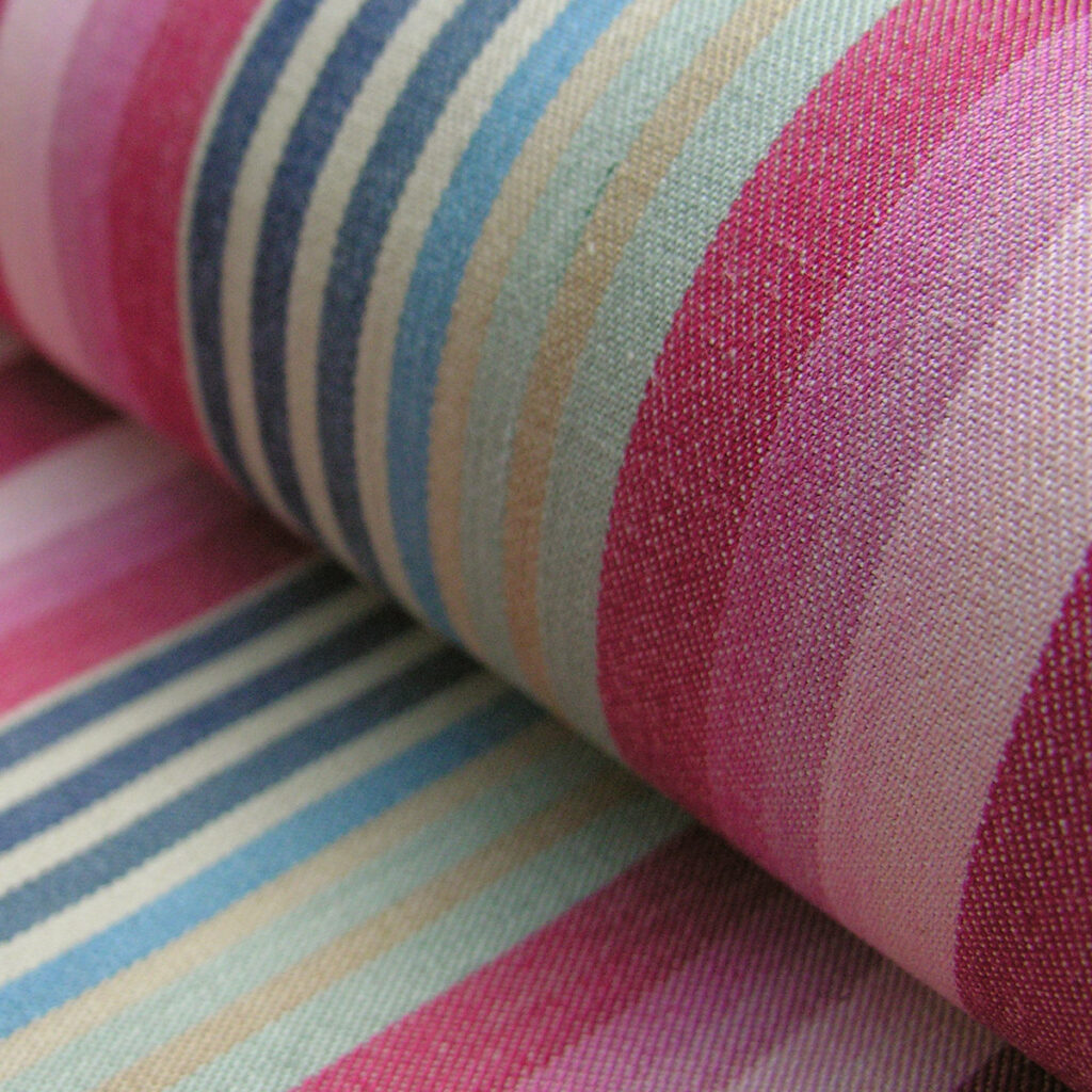 Ticking Stripe Vintage - Raspberry - Tinsmiths