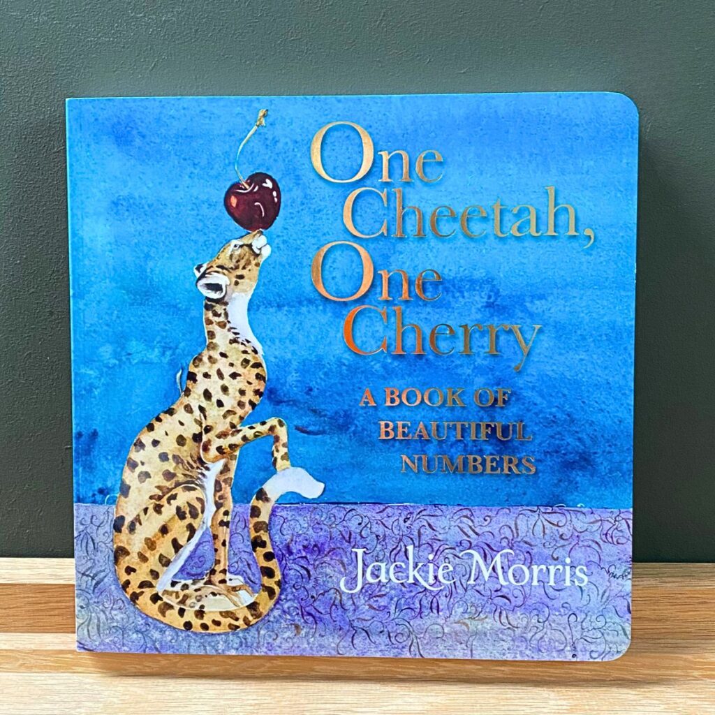 One Cheetah, One Cherry by Jackie Morris - Tinsmiths