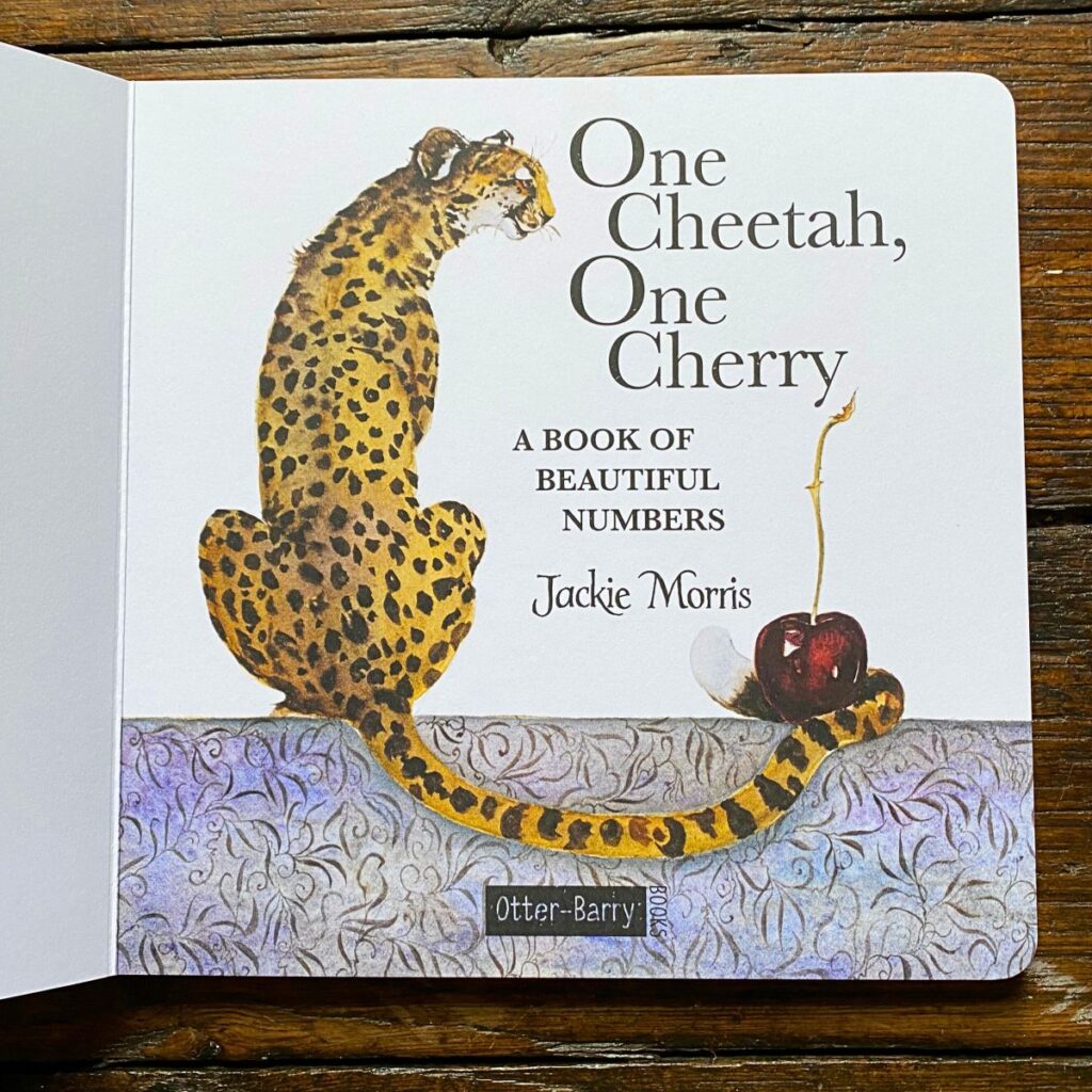 One Cheetah, One Cherry by Jackie Morris - Tinsmiths